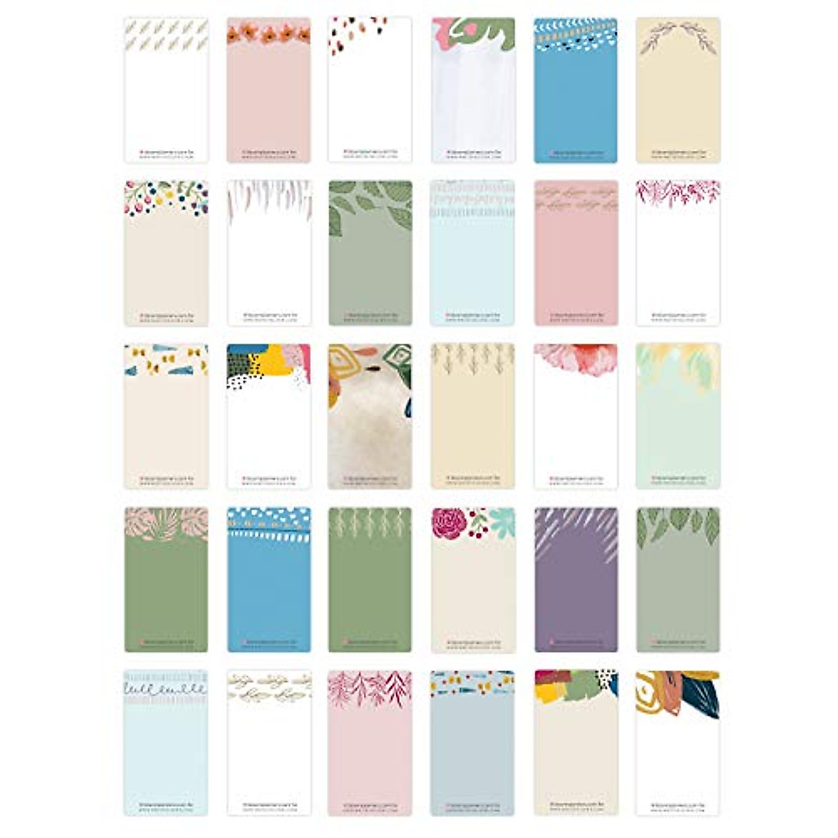 bloom daily planners Writefully His Prayer Card Deck (Pack of 30) - Inspirational Christian Bible Verses for Women - Scripture Encouragement Mini Quote Cards - Assorted Designs - 2” x 3.5”