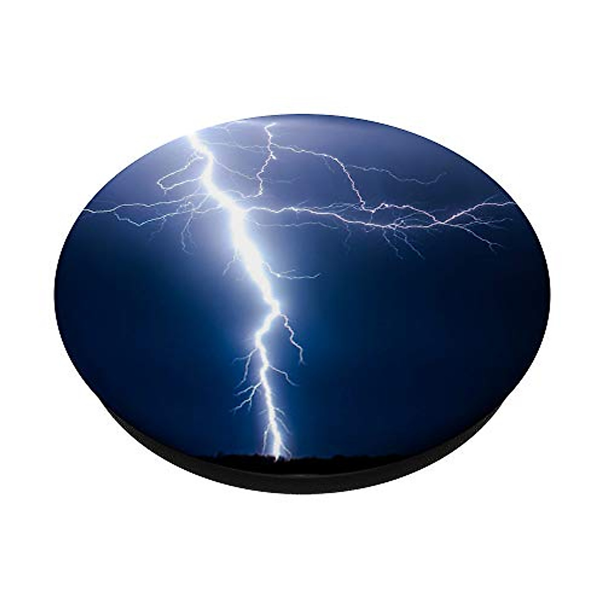 Lightning Storm Lightning Strike Electricity PopSockets PopGrip: Swappable Grip for Phones & Tablets