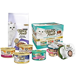 Purina Fancy Feast Broth For Cats, Creamy, With Chicken & Vegetables, 1.4-Ounce Pouch, Pack Of 32