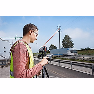 Leica DISTO S910 Pro Pack 984ft Range Laser Distance Measurer Pro Kit, Point to Point Measuring, Hard Case, TRI70 Tripod, FTA360S Adapter, Red/Black