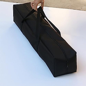 DTOWER Camping Canopy Pole Bag Waterproof Sundries Large Capacity Oxford Cloth Rod Pouch Handbag Outdoor Travel Picnic, 65x15x15cm