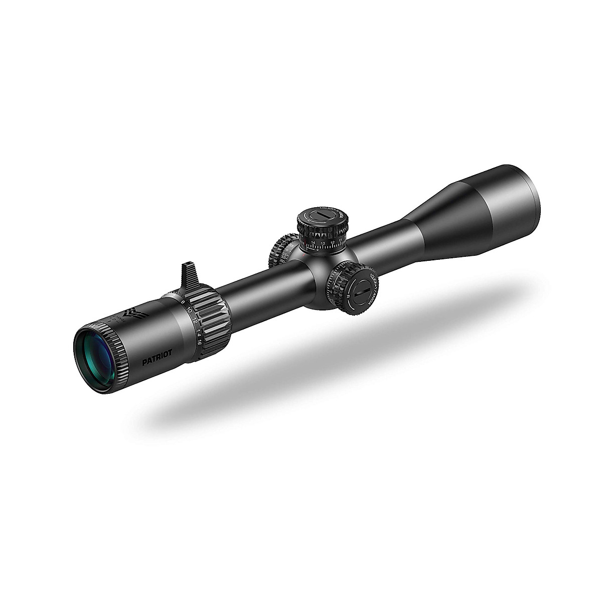 Swampfox Patriot FFP Precision Riflescope, 4-16x44 MOA Non Illuminated 30mm