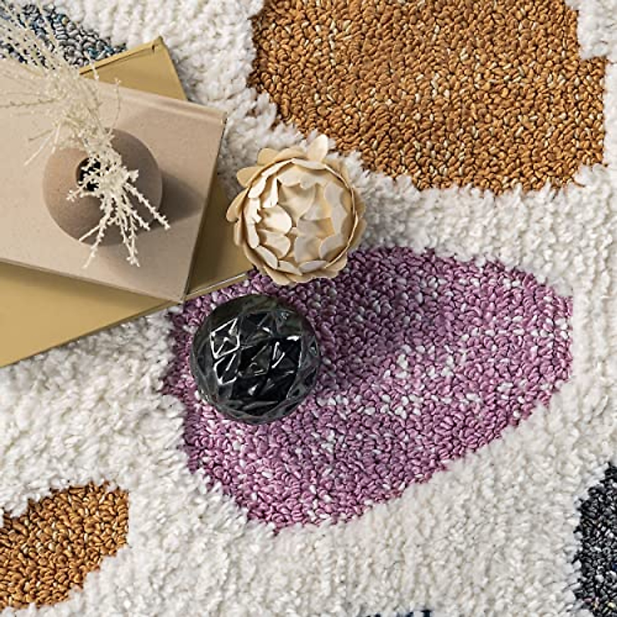 nuLOOM Maybelle Braided Tassle Modern Area Rug, 4x6, Ivory