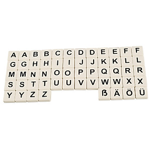 BOHS German Literacy Wiz Fun Game - See and Hide Spelling - Preschool Language Learning Educational Toys