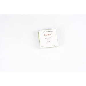 stonylab Quantitative Filter Paper, 100 Pack Slow Flow Rate Cellulose Filter Paper Circles with 10 Micron Particle Retention, 56 mm Diameter