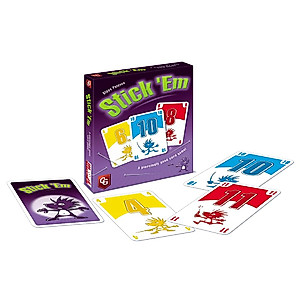 Capstone Games: Stick'Em Game, Classic Award-Winning, Fast & Simple Trick-Taking Card Game, Player with Most Points Wins, Ages 12 and Up