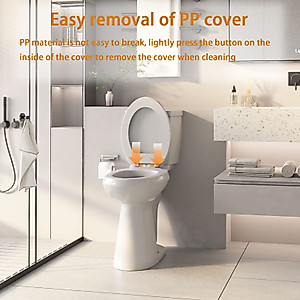 SUPERFLO 21" High Toilets Tall Elongated Toilet, S-trap & 12" Rough in Toilet, Bathroom Toilet Bowl & Single Flush Tank for Seniors, Disabled & Tall Person