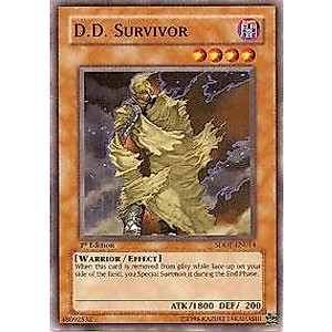 Yu-Gi-Oh! - D.D. Survivor (SDDE-EN014) - Structure Deck The Dark Emperor - Unlimited Edition - Common