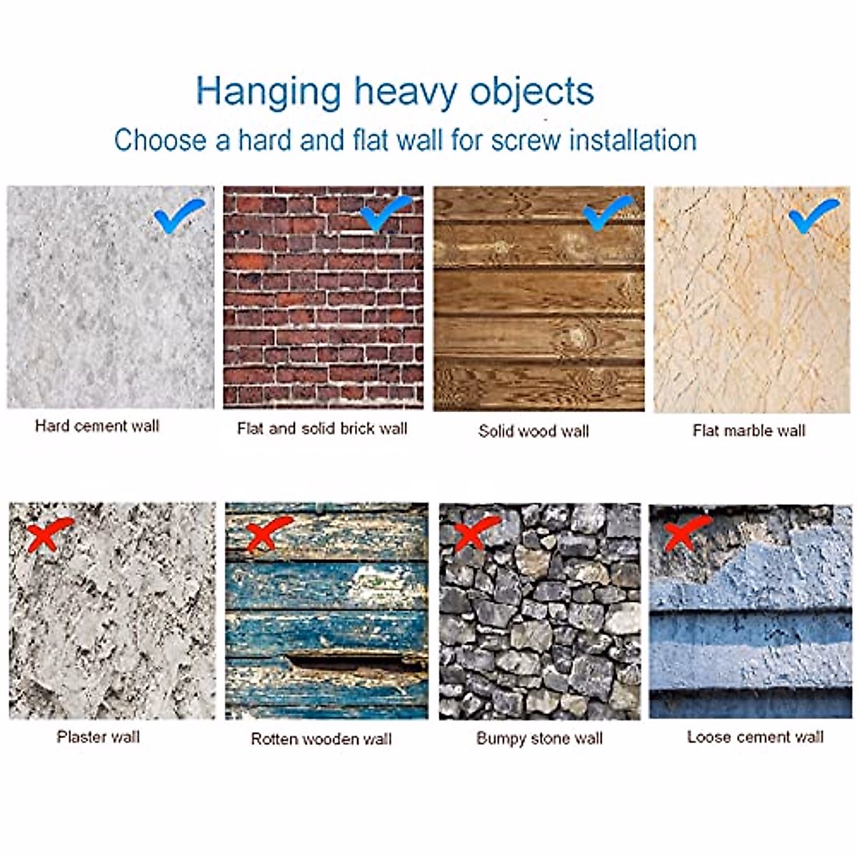 Nlmyt 2Pcs Broom Holder Wall Mount, Broom Organizer Wall Mount, Stainless Steel Mop Holder, Broom Hanger, Heavy Duty Broom Rack for Home, Garage, Garden, Laundry Room (3 Racks 4 Hooks)