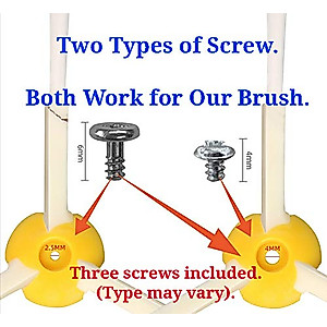 CYBERTECH 3-Pack Replacement iRobot Roomba 3 Armed Side Brushes Compatible with 500 600 700 Series, Except 645, 655, 675 & 670, 671, 690