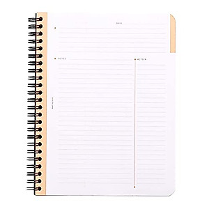 Rhodia Efficient Meeting Notebook, Black 8.25" x 6.25"