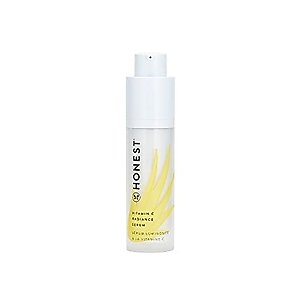 Honest Beauty Vitamin C Radiance Serum with Artichoke & Clover Extracts | Paraben Free, Dermatologist Tested, Cruelty Free | 1.0 Fl. Oz