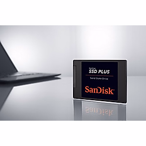 SanDisk SSD PLUS 1TB Internal SSD - SATA III 6 Gb/s, 2.5"/7mm, Up to 535 MB/s - SDSSDA-1T00-G27
