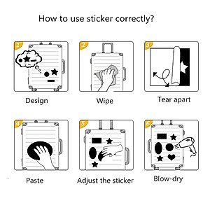 LZBRDY 100 Pieces/Set, Astronaut Alien Rocket Planet Stickers for Scrapbooking, Cards, Laptop, Suitcase, Diary, Notebooks, Album, Journals, Kids DIY Crafts