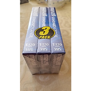 Maxell GX T-120 Video TAPE-120 MIN 3PK (214048)
