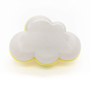 WIROJ Baby Night with Light Sensor Plug in Intelligent Soft LED Wall Nursery Lamp LED Cloud Nightlight for Kids for Children’s Bedroom Hallway for Baby Nursery Child Room