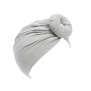 Newborn Baby Cotton Cloth Turban Toddler Rabbit Hospital Hat Ear Hat Kids Set Baby Cap (MN19)