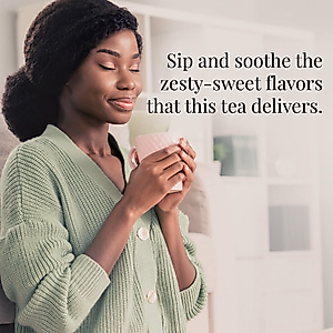 The Republic of Tea Cinnamon Plum Tea, 2.8 oz Tin, 50 Tea Bags, Spiced Black Tea | Caffeinated Tea