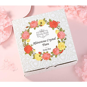 Lovelyshop Purple Gems Rhinestone Tiara for Little Kid Big Kid Prom Birthday Prinecess Crown