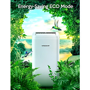 VAGKRI Portable Air Conditioners 12000 BTU, 3-in-1 AC Unit with Fan & Dehumidifier Cools up to 400 sq. ft, Portable AC with ECO Mode, 3 Fan Speeds, Auto Swing, 24H On/Off Timer, Remote Control