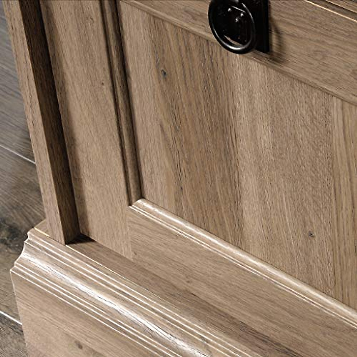 Sauder Graham Hill Desk, Salt Oak finish