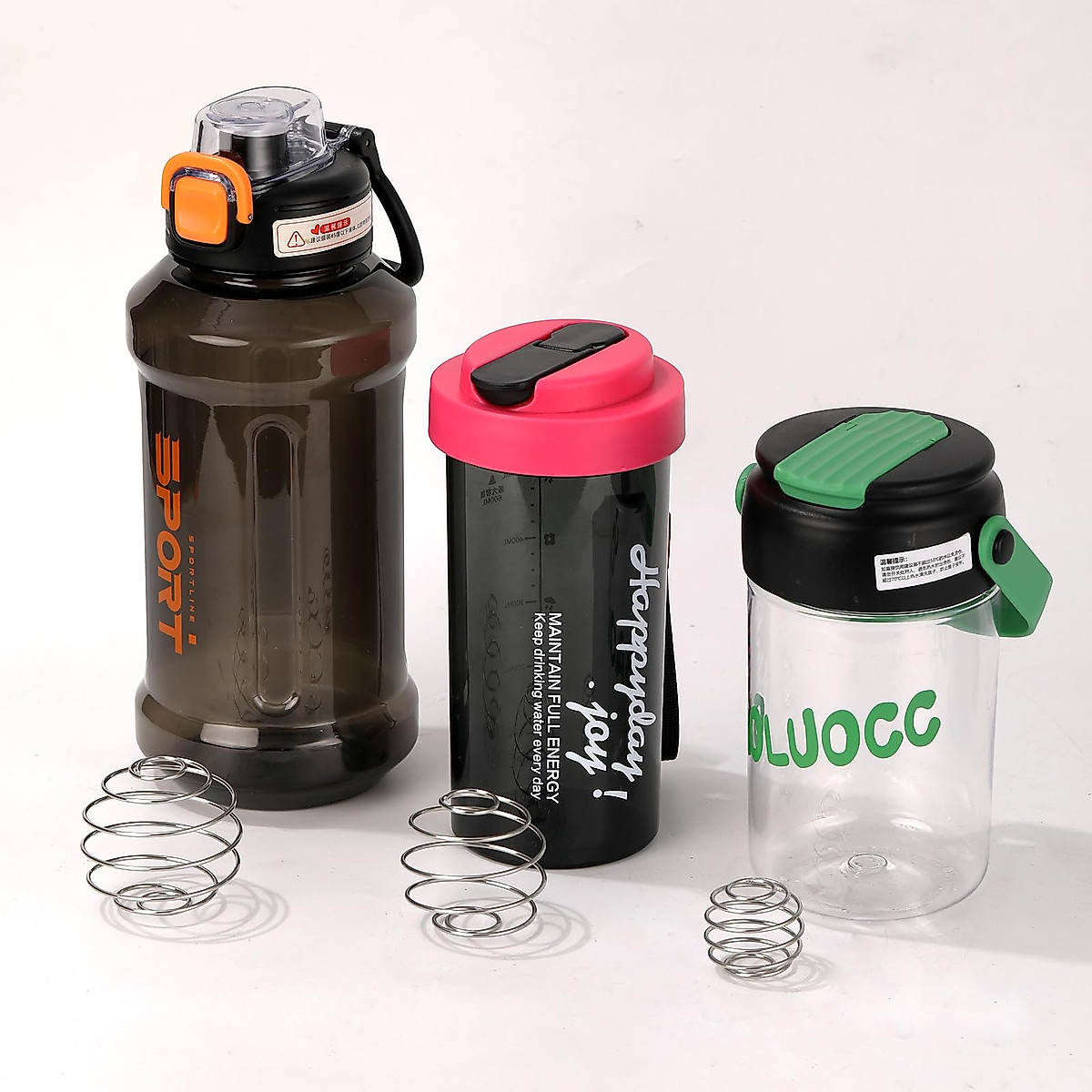 6 Pcs 2.1-Inch Large Size Shaker Balls for Protein Shakes,Milkshake,Salad Dressing and Drinking Bottle, Stainless Steel Shaker Ball,Blender Ball Replacement