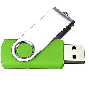 Wholesale/Lot/Bulk USB 2.0 Flash Drive Memory Stick Jump Pen u Disk for pc Games & Data Storage (32GB, Green)