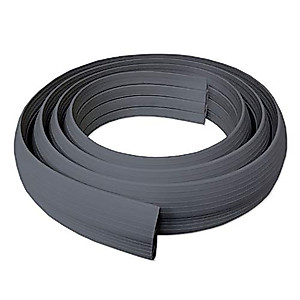 Cable Man Floor Cord Cover and Cable Protector for Cable Management, 3 in. x 5 ft., Gray, 6000-G5C
