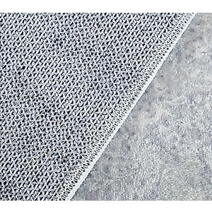 Modern Green Creative Block Geometry Abstract Gradient 5x5 Area Rug for Living Room Dining Room Bedroom Machine Washable Carpet Non Slip Soft Lightweight Kitchen Office Rugs