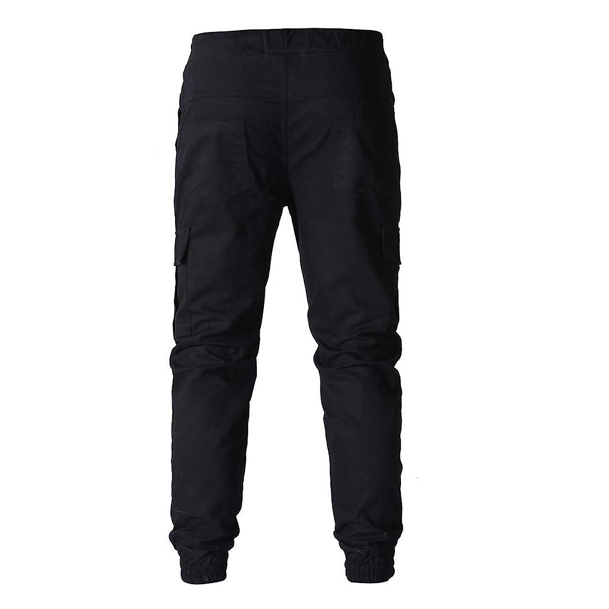 Fashion Sport Pants, Mens Hip Hop Joggers Pants Casual Athletic Running Track Drawstring Sweatpants Trousers (Black, M)
