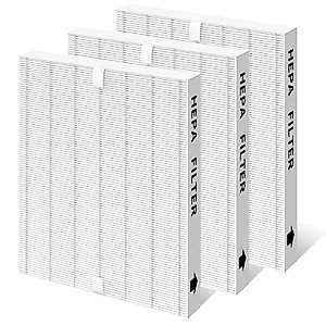 imeccalive 3 Pack AP-1512HH True HEPA Air Filter Replacement for Coway Airmega 200m Series AP-1512HH AP-1518R AP-1519P Air Purifi-ers, Compared to Part # 3304899