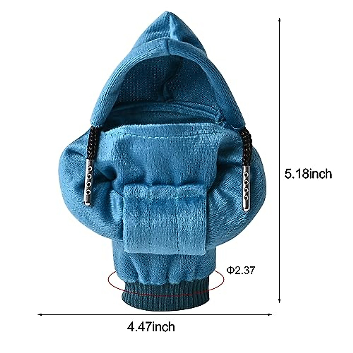 Car Shift Knob Hoodie,Automotive Interior Accessories,Fashionable Hooded Shirt, Funny Gear Shift Knob Shirt Sweater,Birthday Gift, Christmas Gift, Gift for Son Daughter wife Husband Friends.(Blue)