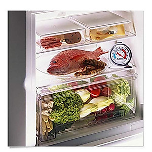 2 Pack JSDOIN Freezer Refrigerator Refrigerator Thermometers Large Dial Thermometer (2 Pack)