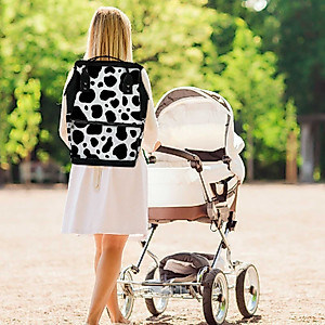 Vantaso Diaper Bag Mommy Backpack Travel Large Capacity Dinosaurs Space Shoulder Bag Multifunction Nappy Bag Tote Bag for Woman Man