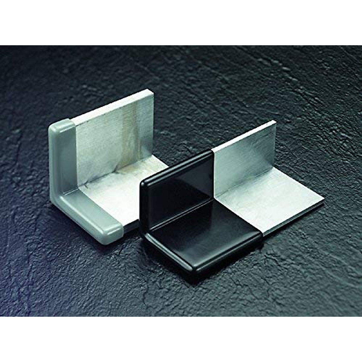 Caplugs 99190639 Plastic Angle Cap to Cover Metal 90 Degree Angle Frame Corners. VAC-1500X1500-8, Vinyl, Angle Frame Size 1.500" Metal Thickness .125" Height .500", Black (Pack of 180)