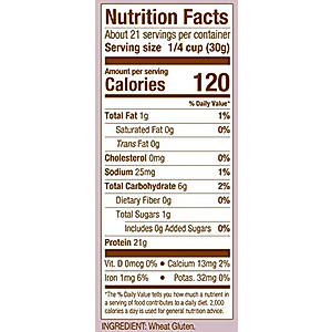 Bob's Red Mill Vital Wheat Gluten Flour, 20-ounce (Pack of 4)