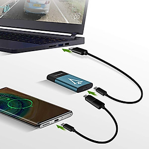 ASENNO Portable SSD External Solid State Drive Possport SSD (ASP1 1TB)