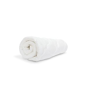 Rayon from Bamboo Extra Thick Mattress Pad with Fitted Skirt - Extra Plush Cooling Topper - Queen