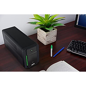 APC UPS 750VA Line Interactive UPS Battery Backup, BVK750M2 Backup Battery with AVR, 2 USB Charging Ports (Type C/Type A), Back-UPS Uninterruptible Power Supply