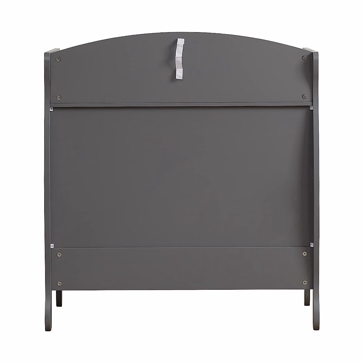 Guangshuohui 3-Drawer Changing Table, Wooden Bed Nursing Table Infant Diaper Changing Station with Drawers, Safety Rails & Strap, Baby Changing Table Dresser for Nursery, Easy Assembly (Grey)