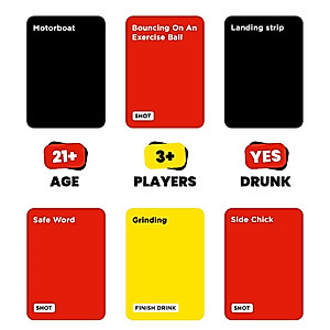 Do or Drink Act Out or Black Out Charades Drinking Card Games for Adults, Fun Adult Game with 350 Prompts - Great Party Game for Game Night, Bachelorette Parties, Couples, and More