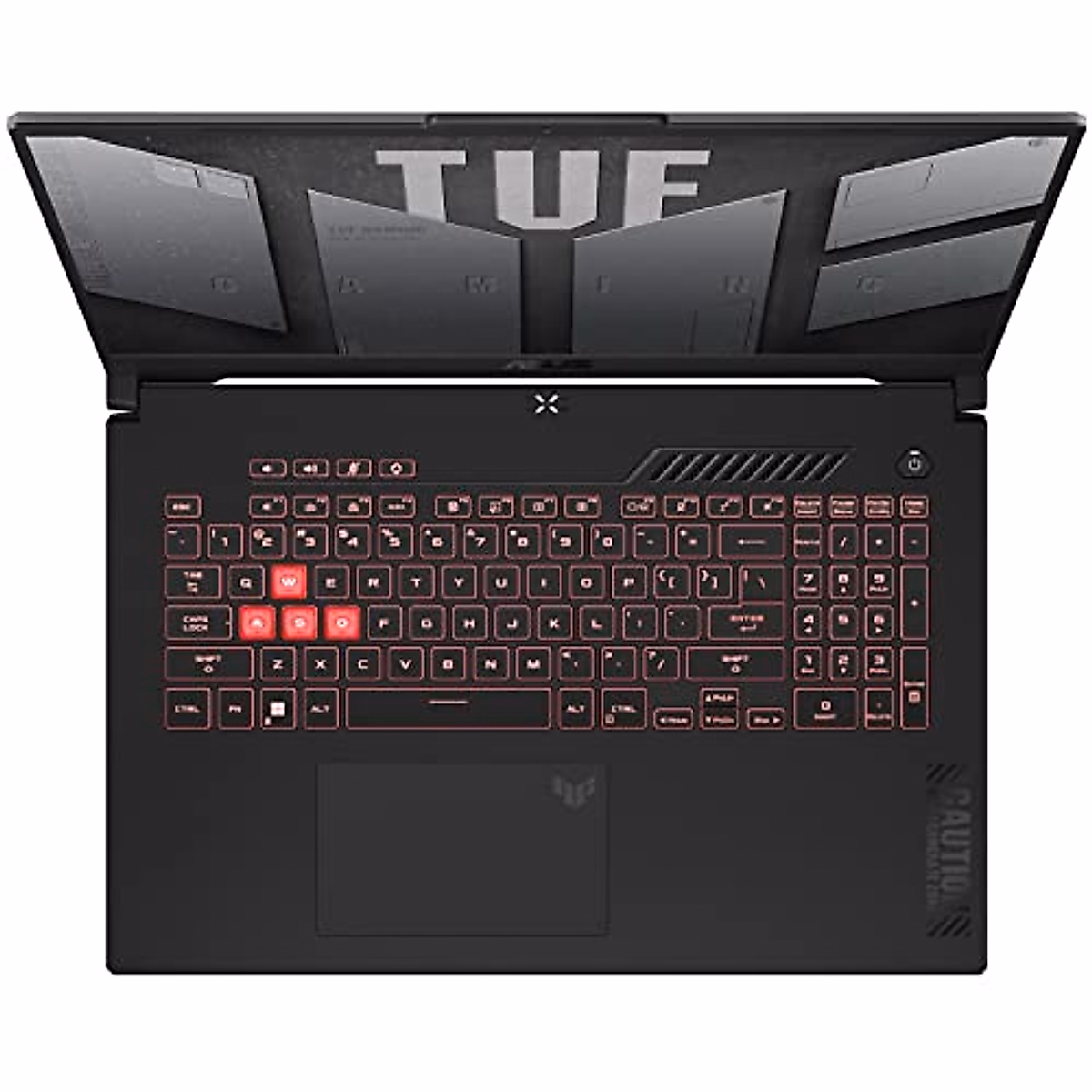 EXCaliberPC 2023 ASUS TUF Gaming A17 FA707NU-DS74 (AMD Ryzen 7 7735HS, 32GB RAM, 1TB NVMe SSD, RTX 4050 6GB, 17.3" 144Hz FHD, Windows 11) Gaming Notebook - Mecha Gray