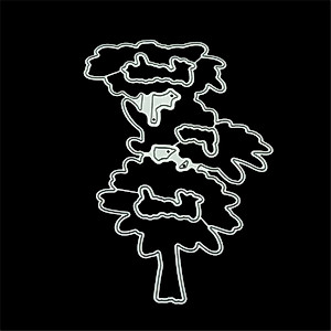 Lottoy Cute Chamomile Silicone Clear Stamp and Die Sets for Card Making, DIY Embossing Photo Album Decorative Craft