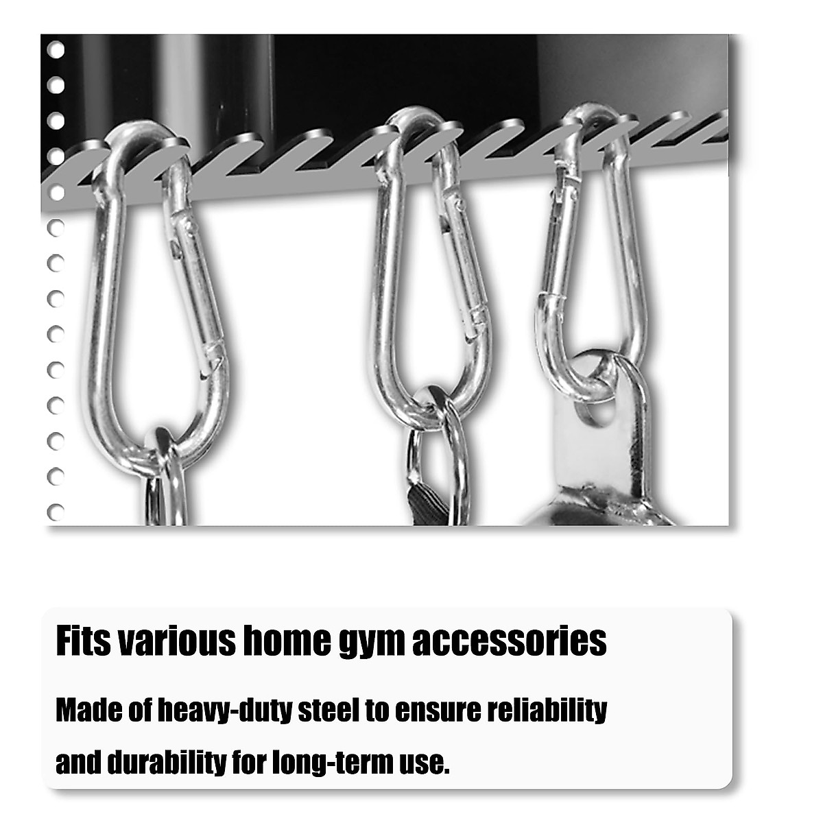 Gavinjitao Tonal Accessories Floating Shelves,Gym Rack Wall Mount Organizer with Hooks Home Gym Accessories Workout Equipment Storage Rack T Lock Adapters Hanger