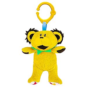 Grateful Dead Dancing Bear, Infant, Interactive Plush Toy & Rattle by daphyls