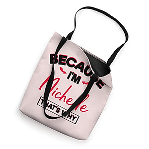 Funny Name Saying Michelle Gifts For Doing Michelle Girls Tote Bag