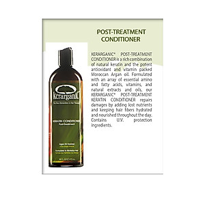 ORGANIC KERATIN TREATMENT - POST-TREATMENT CONDITIONER - 32oz