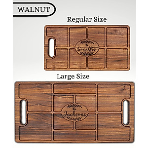 USA Made Personalized Charcuterie Board Engraved - Custom Charcuterie Board Personalized Cheese Board - Charcuterie Boards Personalized Large - Custom Charcuterie Boards Wood Engraved Charcuterie Set