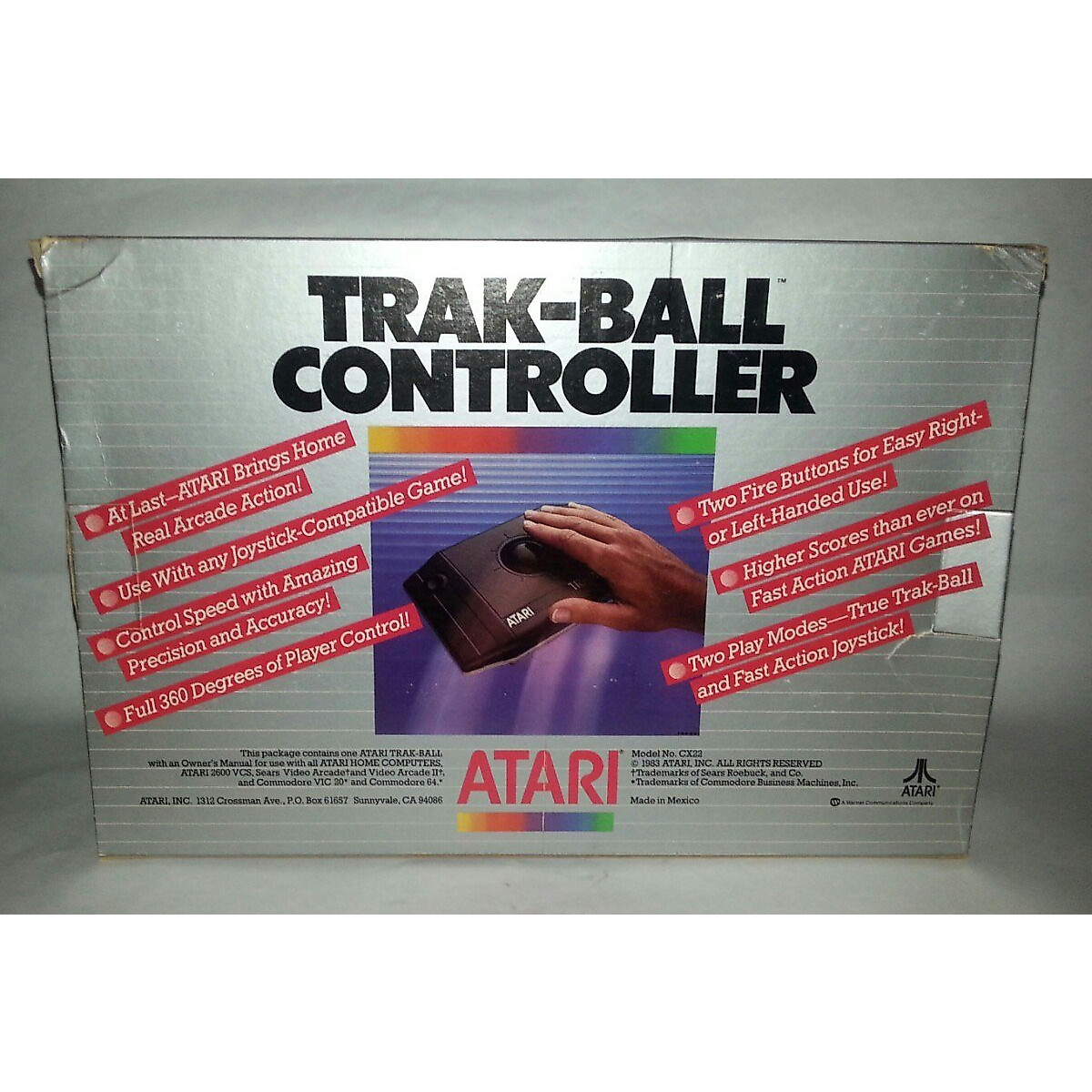 Trak-Ball Controller CX22 Atari