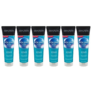 John Frieda Shampoo Luxurious Volume Tube 8.45 Ounce (249ml) (6 Pack)